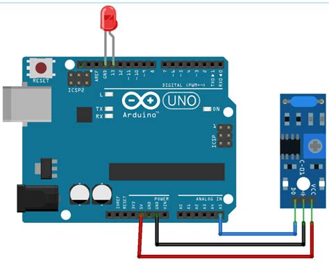 振动传感器与arduino uno连接的教程 电子发烧友网