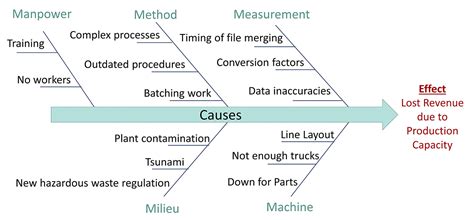 Cause And Effect Diagram Fishbone Ishikawa Diagram Kaufman Global