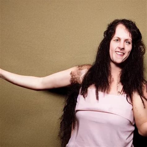 Woman With Hands Up And Hairy Armpits Stable Diffusion