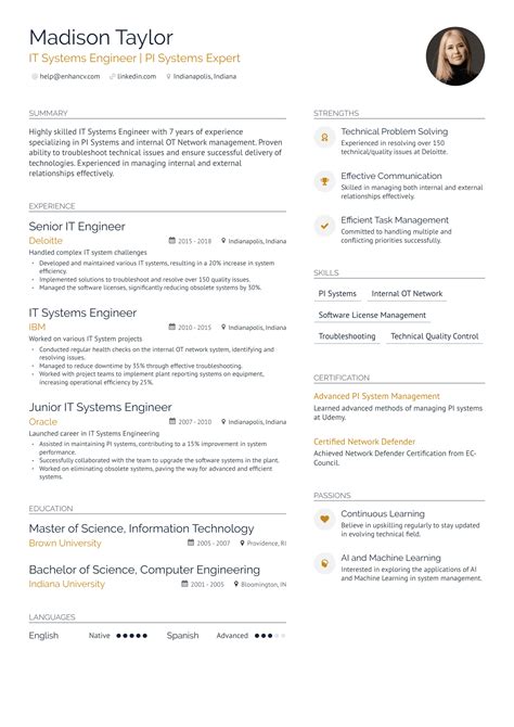 7 Systems Engineer Resume Examples Guide For 2024