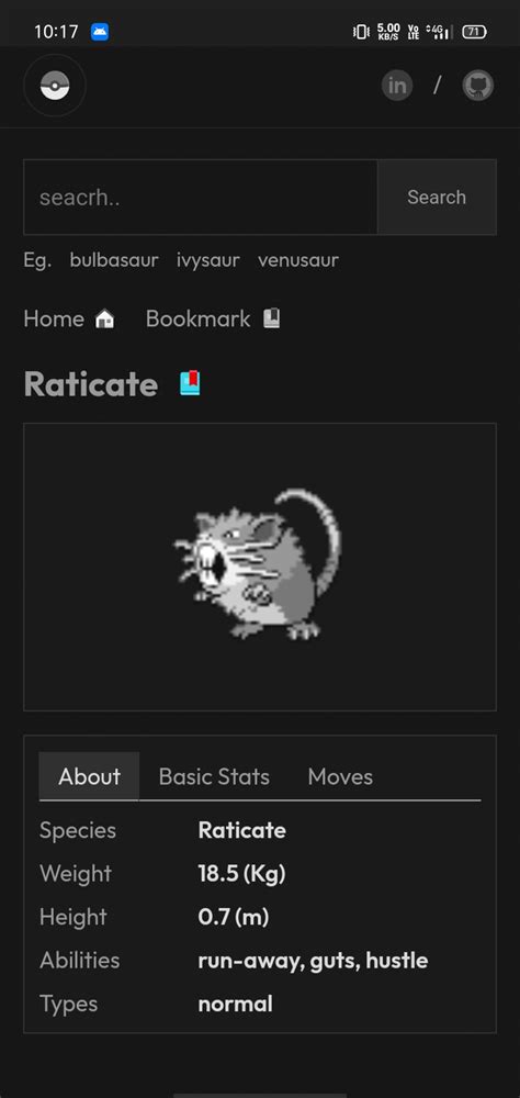 GitHub nareshkumaralaria pokedex web app This is a Pokédex web