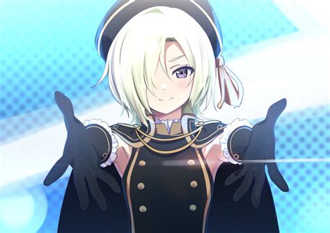 Safebooru 1girl Beret Black Cape Black Gloves Black Headwear Blonde Hair Cape Deadnooodles