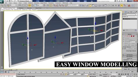 How To Modelling A Window In 3Ds Max YouTube