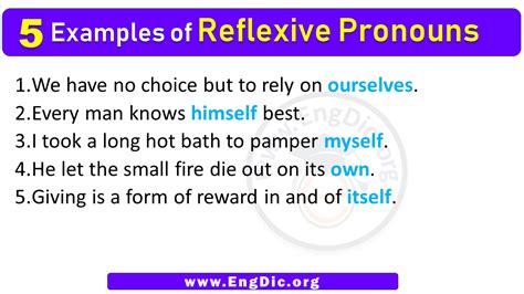What Is A Reflexive Pronoun Usage Guide And Examples 51 OFF