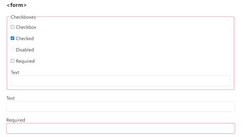 Highlight Forms Inputs In Red When They Re Invalid Eg Blank Required