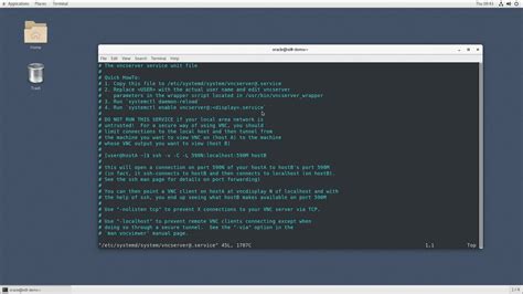 Install And Configure VNC Server On Oracle Linux 8 BENISNOUS