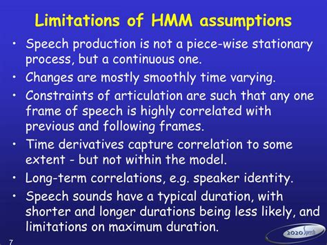 ppt segmental hmms modelling dynamics and underlying structure for automatic speech