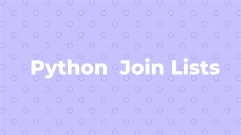 solved join lists in python sourcetrail