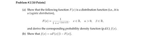 solved problem 2 [10 points] a show that the following