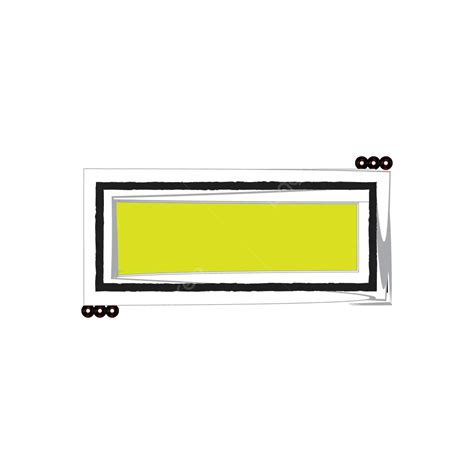 Text Box Banner Border Quotes Frame Vector Text Box Border Quotes