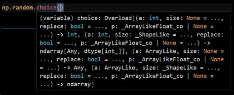numpy random mtrand pyi didn t give the docstrings · issue 20809 · numpy numpy · github