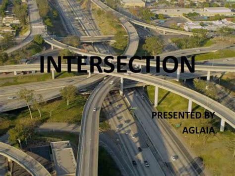 intersection types ppt
