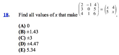 [math] does the same determinant make two matrices equal to each other math solves everything