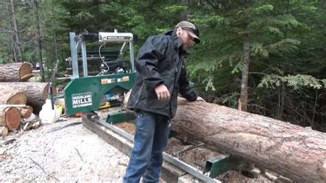 Milling Your Own Lumber Complete Tutorial Woodland Mills HM126 YouTube