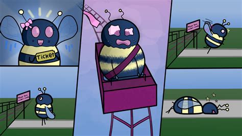 The Big Imageboard Tbib Accessory Amusement Ride Antennae Anatomy Anthro Arthropod Bee