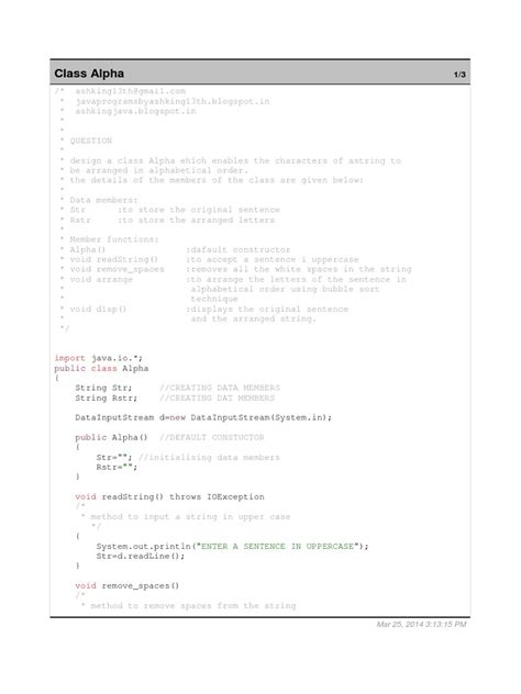 alpha java program pdf string computer science java programming language