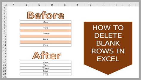 how to delete blank rows in excel sheet templates sample printables