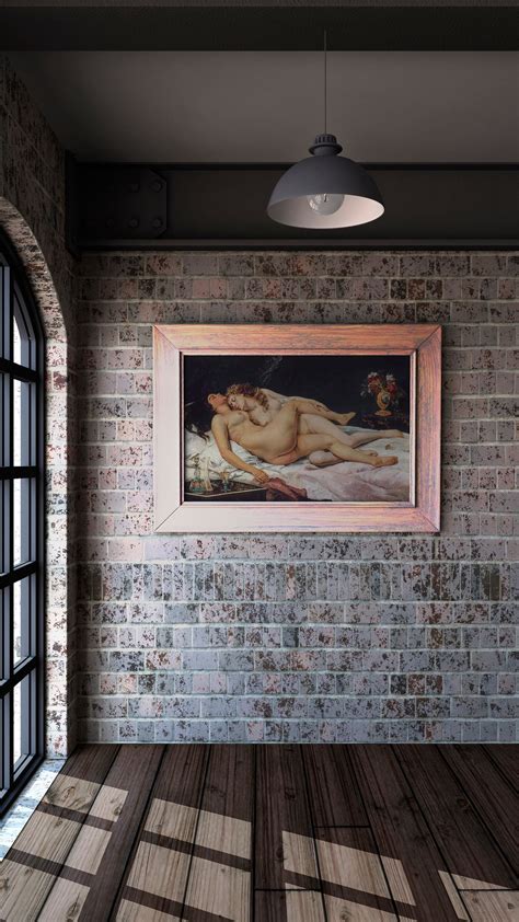 Gustave Courbet The Sleepers 1866 Original Large Art Naked Etsy Israel