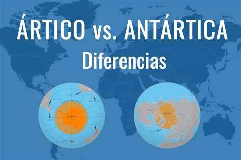 Ártico vs Antártida Diferencias