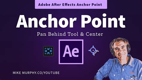 After Effects Cc How To Center Move Anchor Point Youtube
