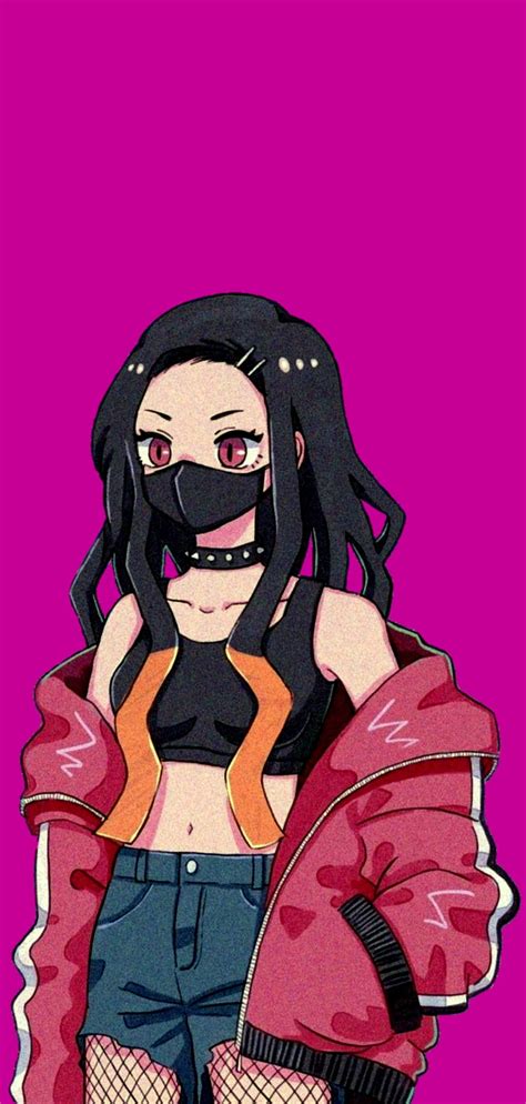 Nezuko Anime Cute Demon Demon Slayer Girl Kamado Kawaii Kimetsu No Yaiba Hd Mobile