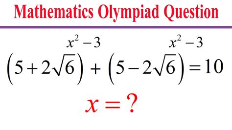 mathematics olympiad equation learn how to solve exponential equation math olympiad training