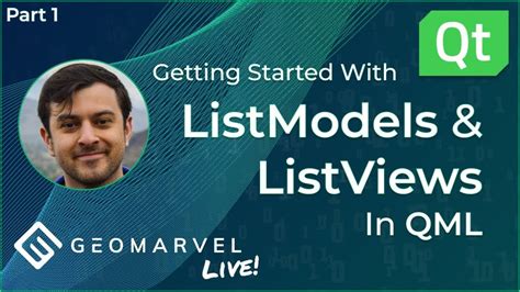 getting started with listmodel s and listview s in qml part 1 youtube