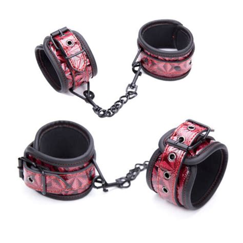 Bondage Leg Spreader Bar Handcuffs Ankle Cuffs Restraint Slave Couples