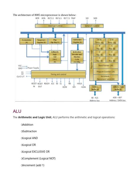 8085 microprocessor pdf central processing unit input output
