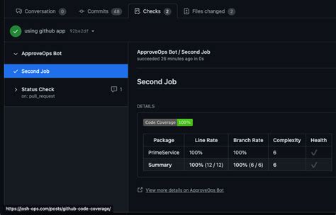 Using The GitHub Checks API To Link Workflow Statuses In A PR Josh Ops