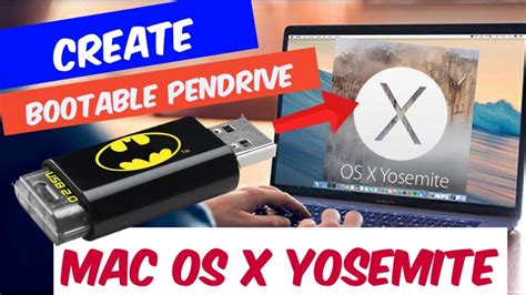 How To Create Bootable Install Usb Drive For Yosemite Mac Os X YouTube