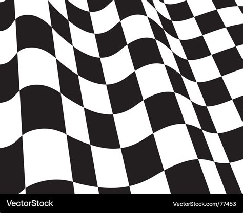 Checkered Flag Royalty Free Vector Image VectorStock