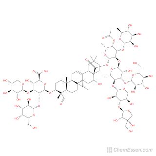 QS 7 Api Structure C83H130O46 Over 100 Million Chemical Compounds CCDDS