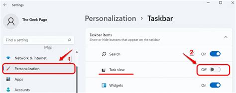 How To Enable Disable Task View Button On Windows 11 Taskbar