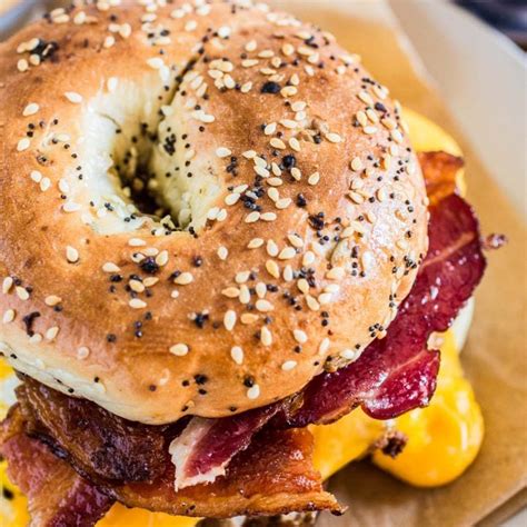 New York Style Bacon Egg And Cheese Olivias Cuisine