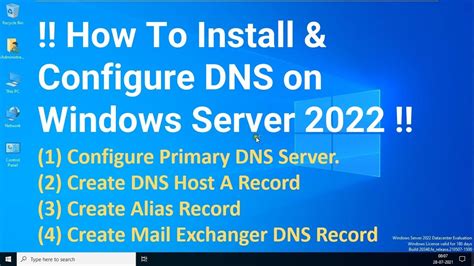 How To Install Configure DNS Server On Windows Server 2022