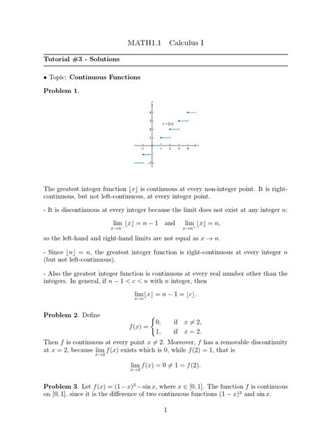 math1 1 solution 3 pdf continuous function function mathematics