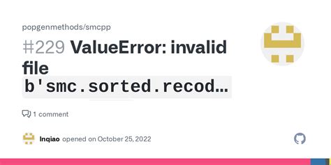 ValueError Invalid File B Smc Sorted Recode Vcf Gz Mode B R