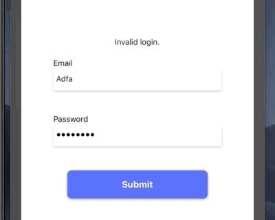 Sexy Forms In React Native
