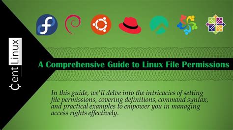 A Comprehensive Guide To Linux File Permissions CentLinux