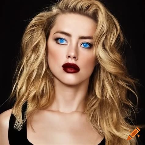 Beautiful High Resolution Image Of Amber Heard On Craiyon