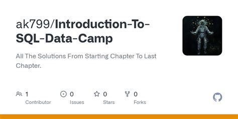 GitHub Ak799 Introduction To SQL Data Camp All The Solutions From