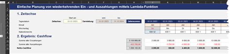 Automatisierte Liquidit Tsplanung Mit Excel Lambda Funktion Fimovi Blog