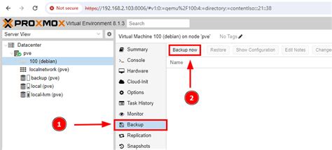 How To Backup And Restore Virtual Machines In Proxmox