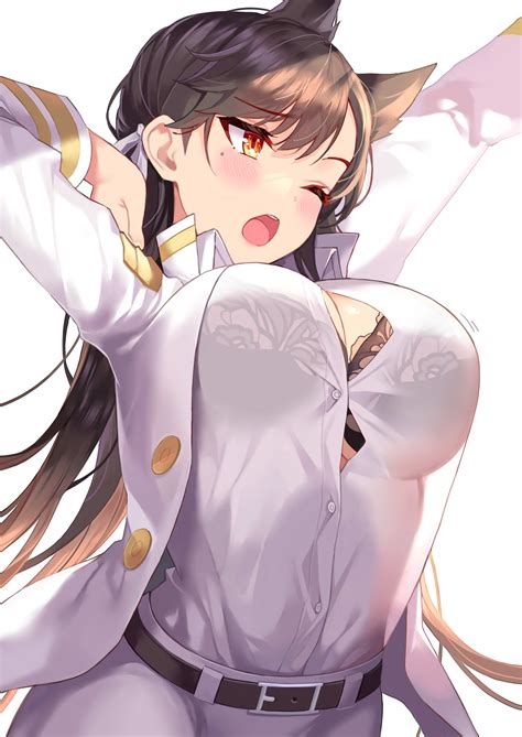 Atago Azur Lane Rnonehumanmoe