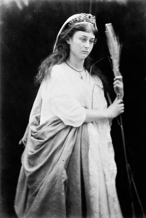 Cool Rare Photo Of A Sorta Older Alice Liddell As St Agnes 1872 Never Seen This Photo Before