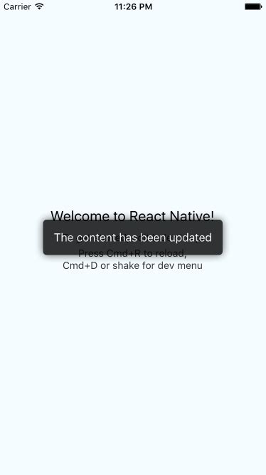 React Native Notifyer Component Reactscript
