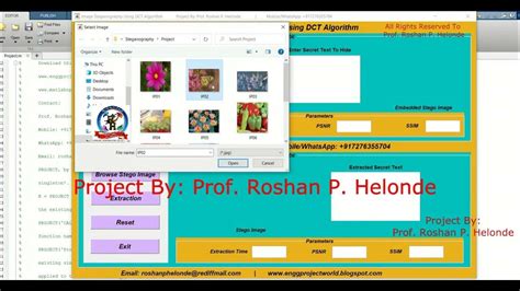 image steganography using dct algorithm with source code dct based image steganography matlab