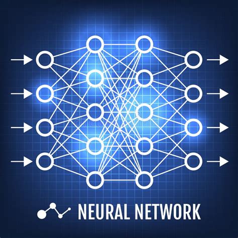 Neural Network Illustration Stock Vector Illustration Of Clusters