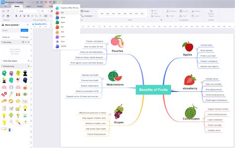 Create Mind Map For PDF Edraw